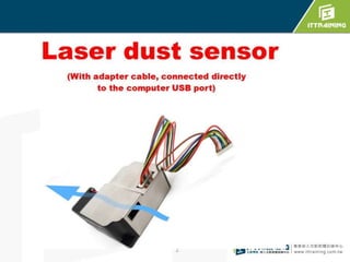 使用Raspberry pi 讀取 PM2.5 Dust Sensor | PPT