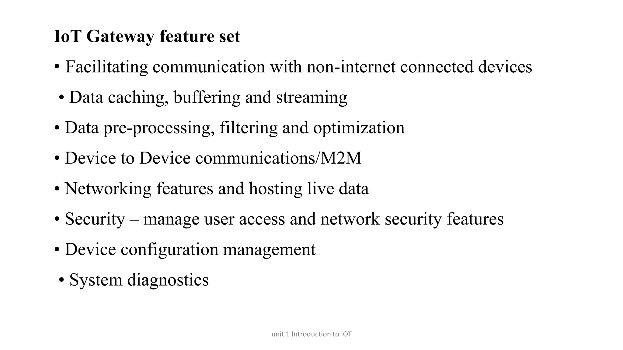 IOT TOTAL POWER POINT PRESENTATION UNITS | PPT