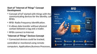 iot unit 1 introduction to iot and its applications | PPTX
