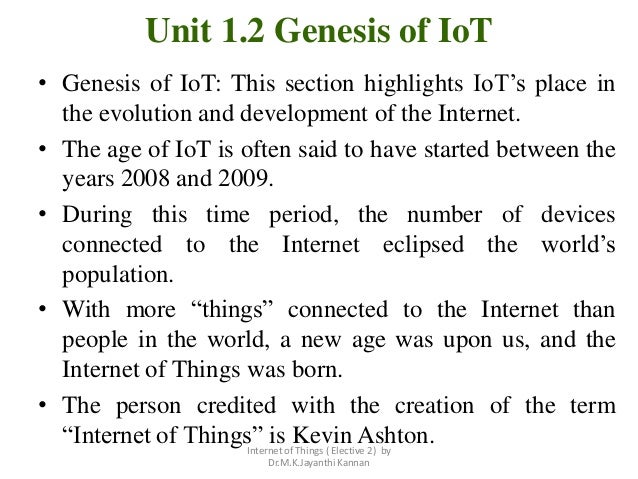 Introduction to Internet of Things | PDF