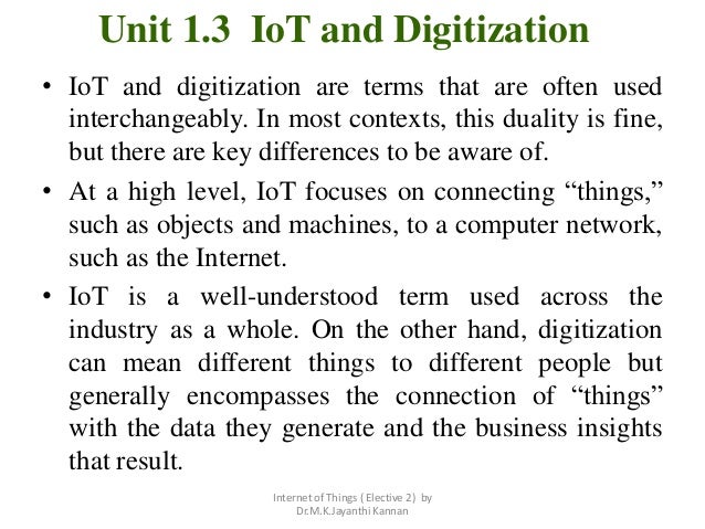 Introduction to Internet of Things | PDF