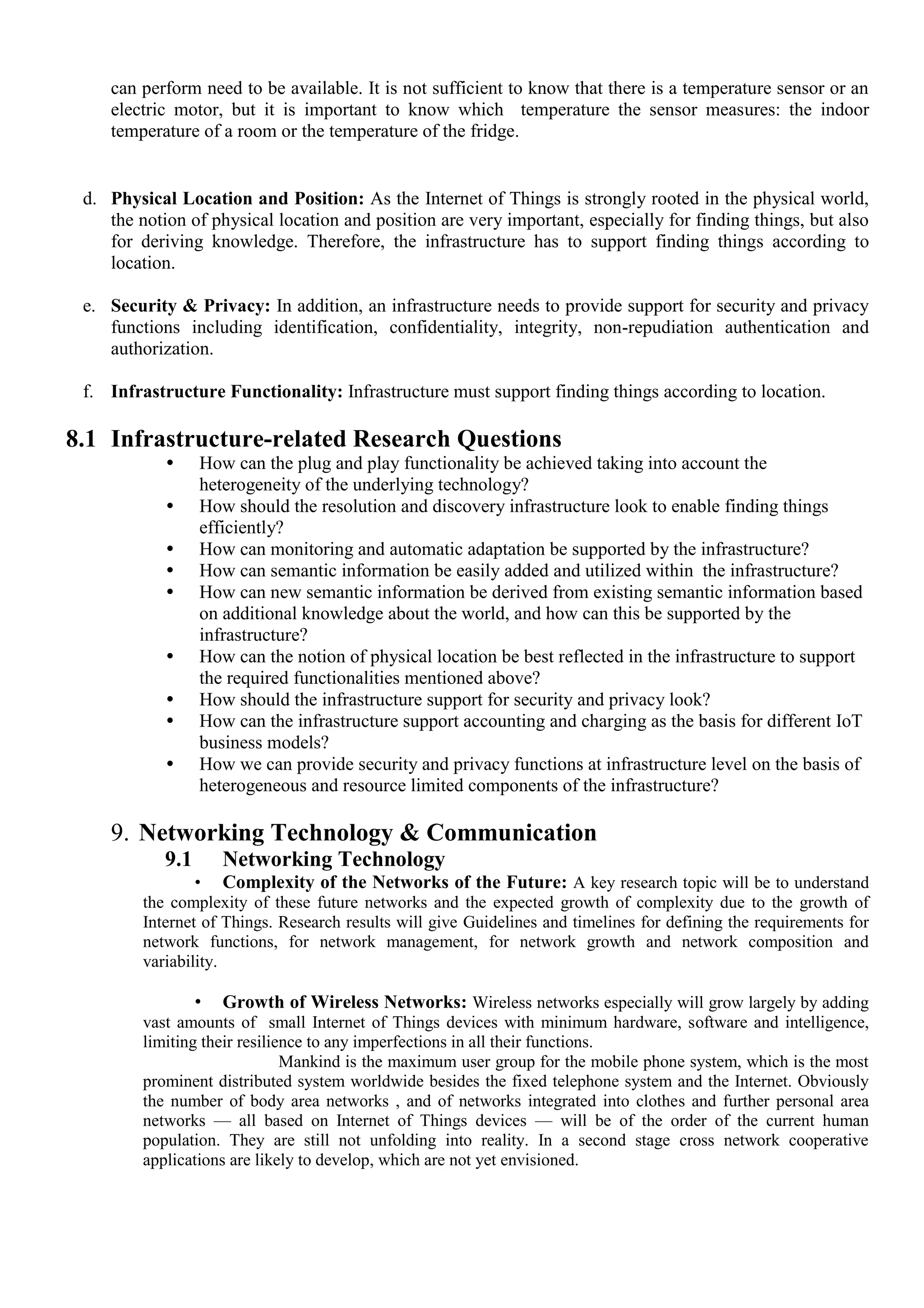IOT UNIT 1 NOTES FOR BCA MADRAS UNIVERSITY | PDF