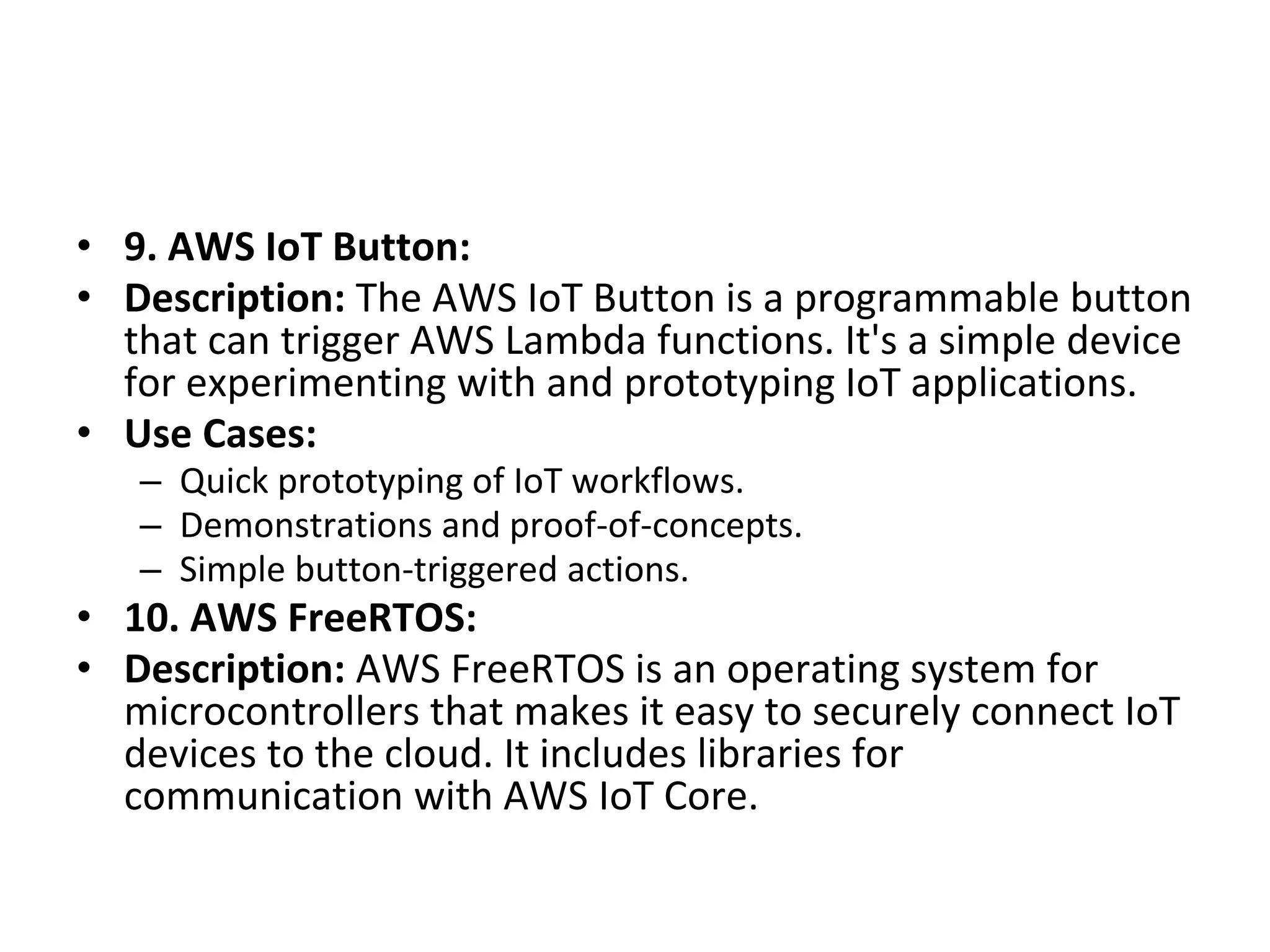Iot physical servers and cloud offerings | PPTX