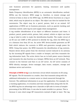 IoT elements of Iot | PDF