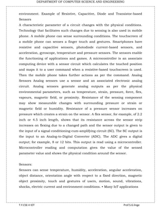 IoT elements of Iot | PDF