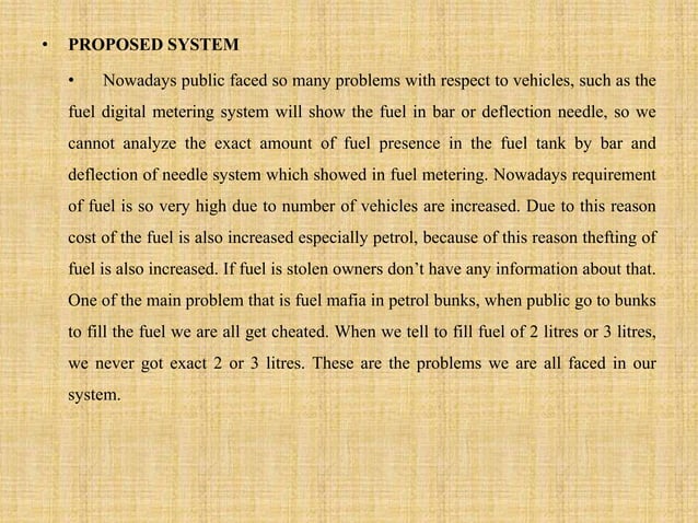 IOT Vehicle Fuel Theft Detection System Using Arduino.pptx | Gasoline ...
