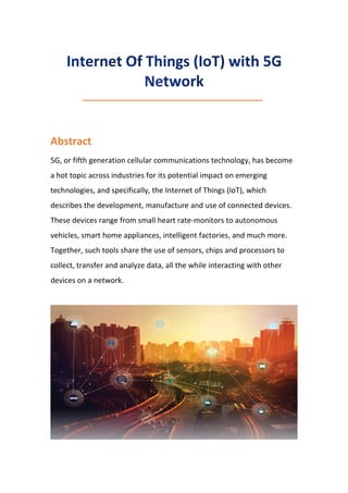 IoT with 5G-Network | PDF