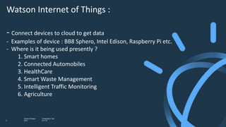 Hands-on, Build an IoT app using IBM Bluemix, NodeRED and Simulated Sensor - Neeraja Ganesan ...