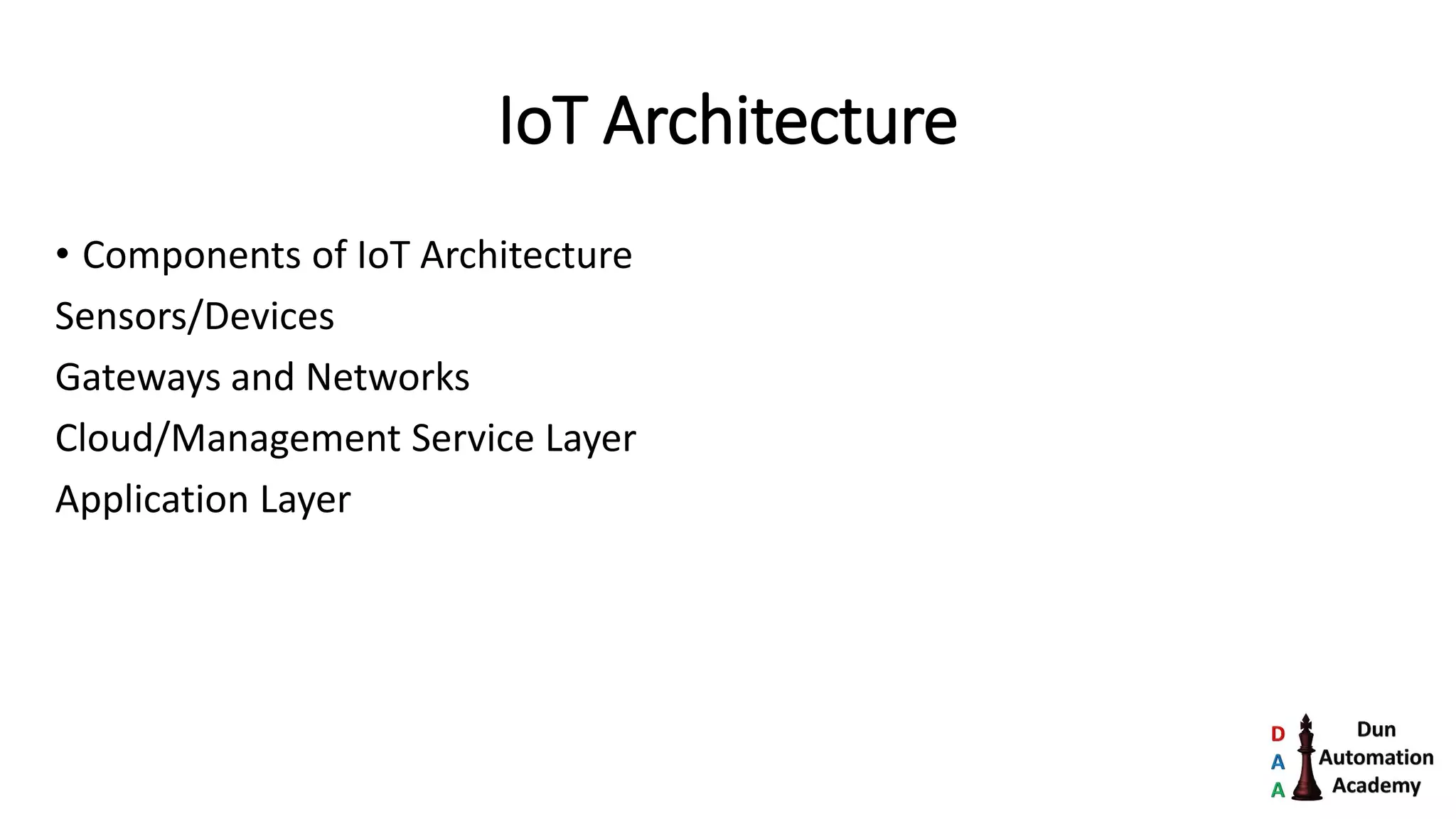 IoT and Its Application | PPT