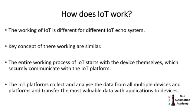 IoT and Its Application | PPT