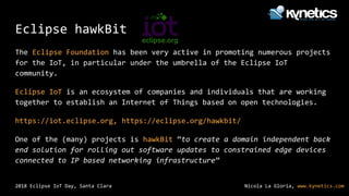 Iot world 2018 presentation | PPT