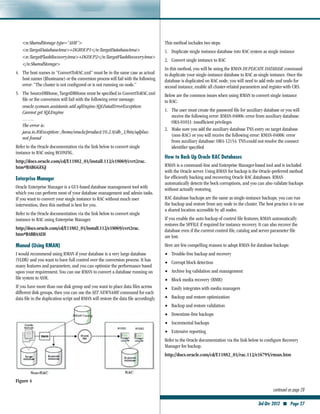 Time for Change: Migrate your Non-RAC Database to RAC | PDF