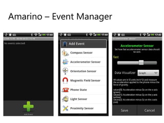GDG-CJ; Andorid and Arduino: Amarino | PPT