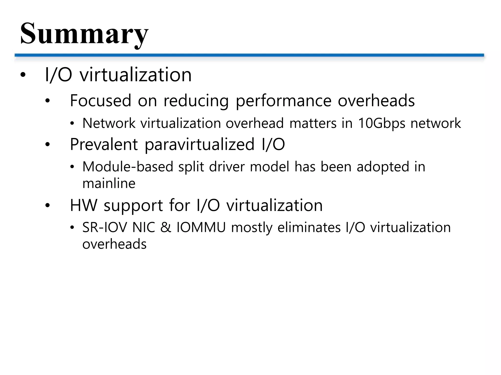 Io virtulizaton | PPTX