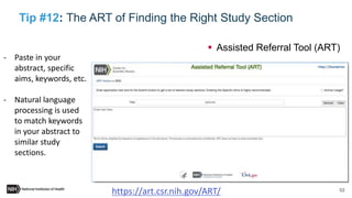 NIH 101: Tips and Tools for New & Early-Stage Researchers | PPTX