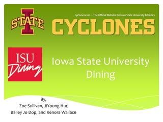 Iowa state university dining | PPTX | Vegetarian Diets | Food & Drink