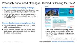 Maximizing the Value of IBM’s New Mainframe Pricing Model | PDF