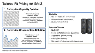 Maximizing the Value of IBM’s New Mainframe Pricing Model | PDF