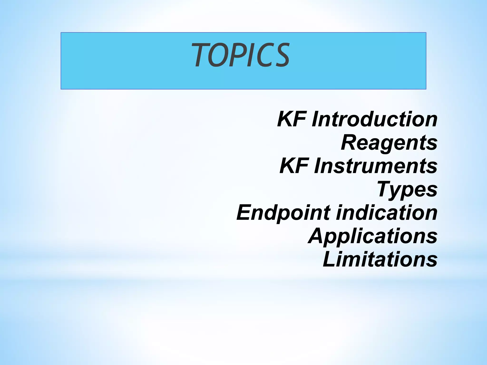 Karl fischer titration | PPTX