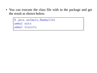 Java - Interfaces & Packages | PDF