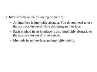 Java - Interfaces & Packages | PDF