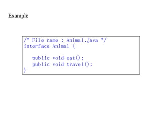 Java - Interfaces & Packages | PDF