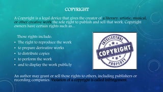 Intellectual property theft | PPTX | Business | Business and Finance