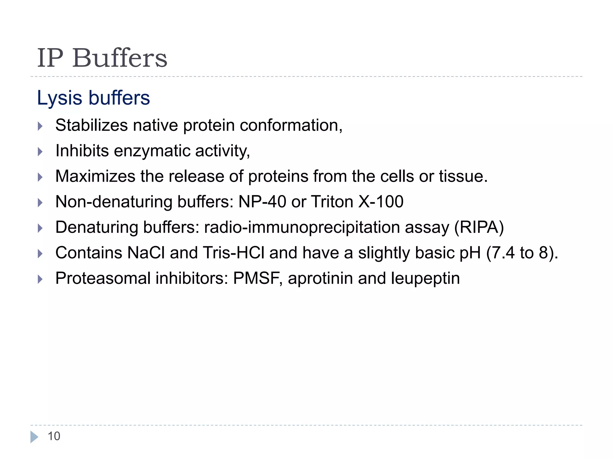 IMMUNOPRECIPITATION | PPTX