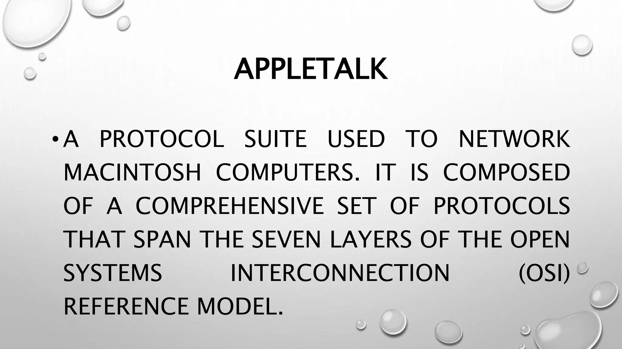 internet protocols | PPTX