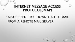 internet protocols | PPTX