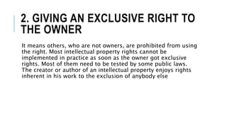 Intellectual Property in Professional Practices | PPTX