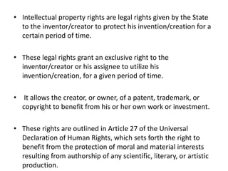 Intellectual property | PPTX