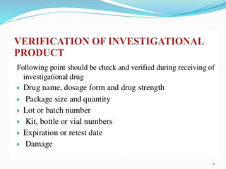 Investigational Product. | PPTX