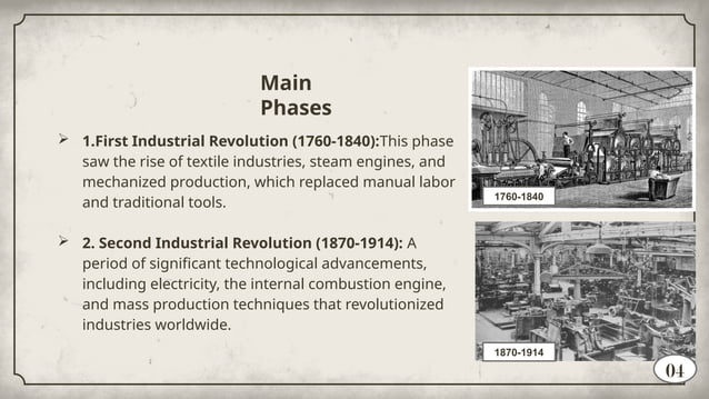 Industrial Revolution presentation slide | PPTX