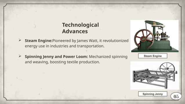 Industrial Revolution presentation slide | PPTX