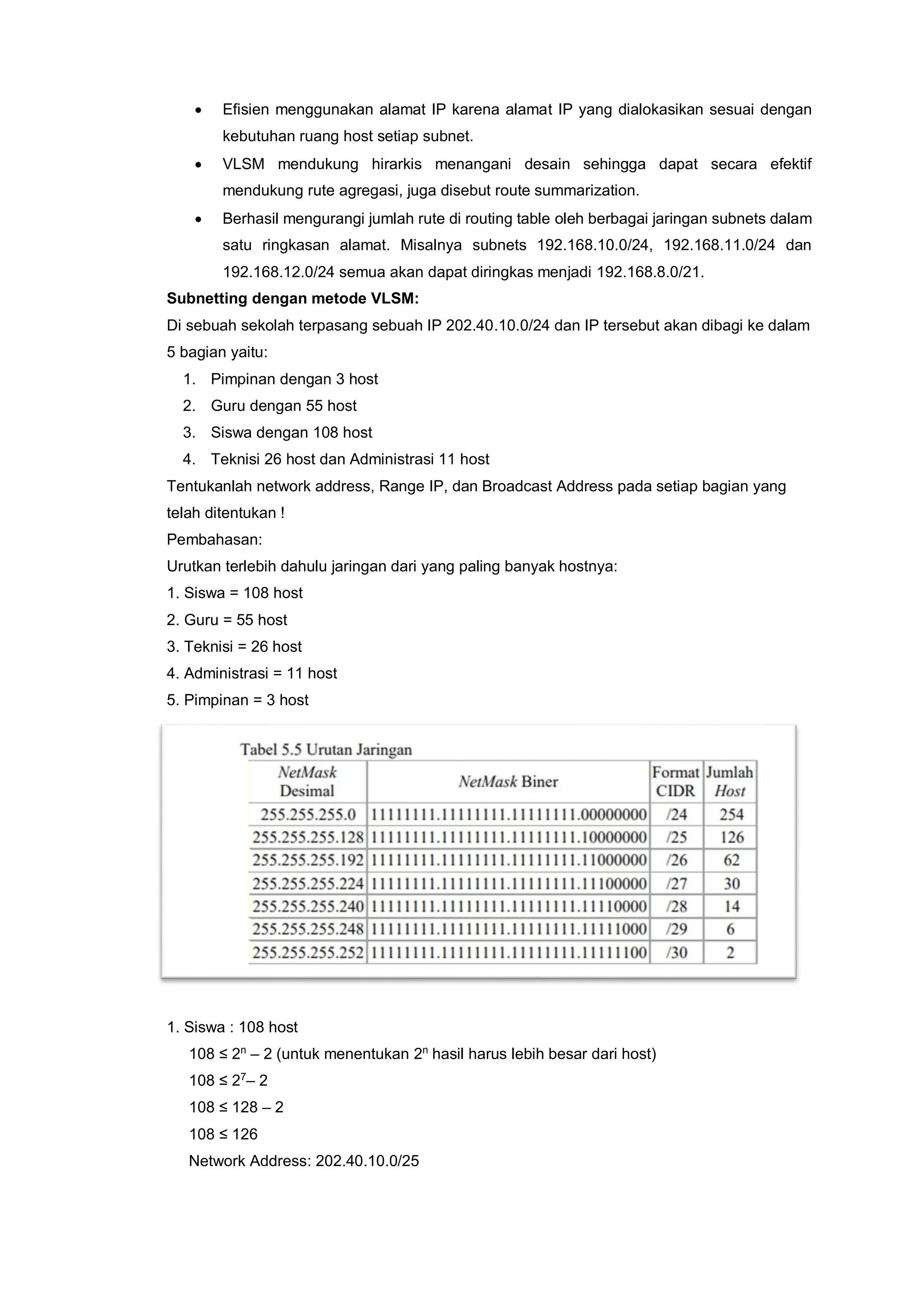 pemaparan IP address untuk kelas XI smk kurikulum merdeka | PDF