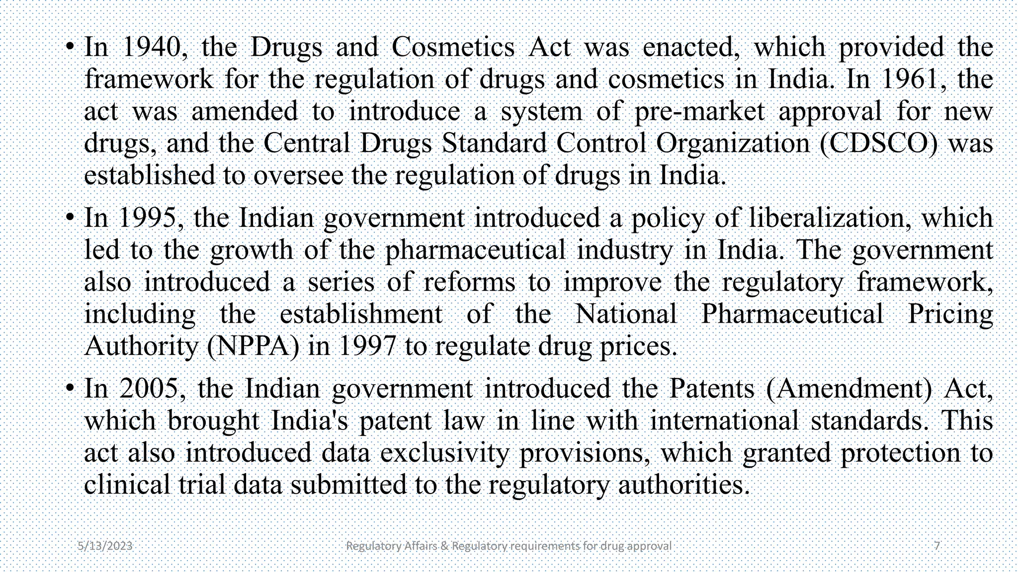 Regulatory affairs, Regulatory requirements for drug approval.pptx