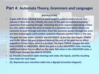 Discrete Math IP4 - Automata Theory | PPT