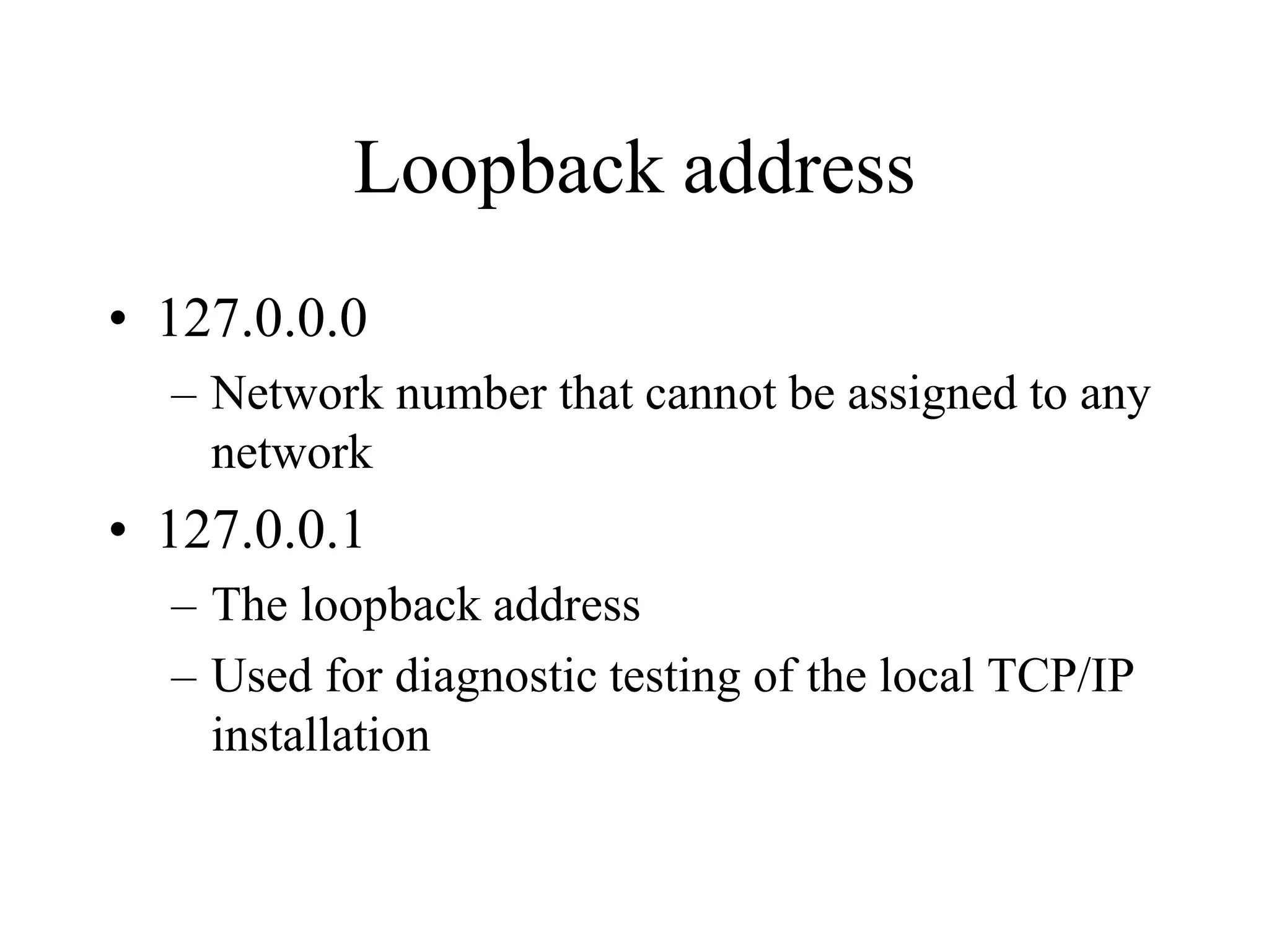 IP-Addresses you know all about test hacking | PPT