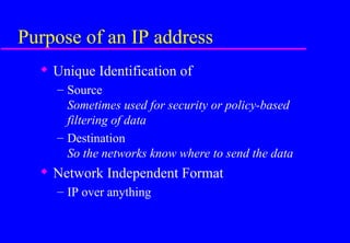 Comprehensive Introduction to IP and Networking Fundamentals | PPT