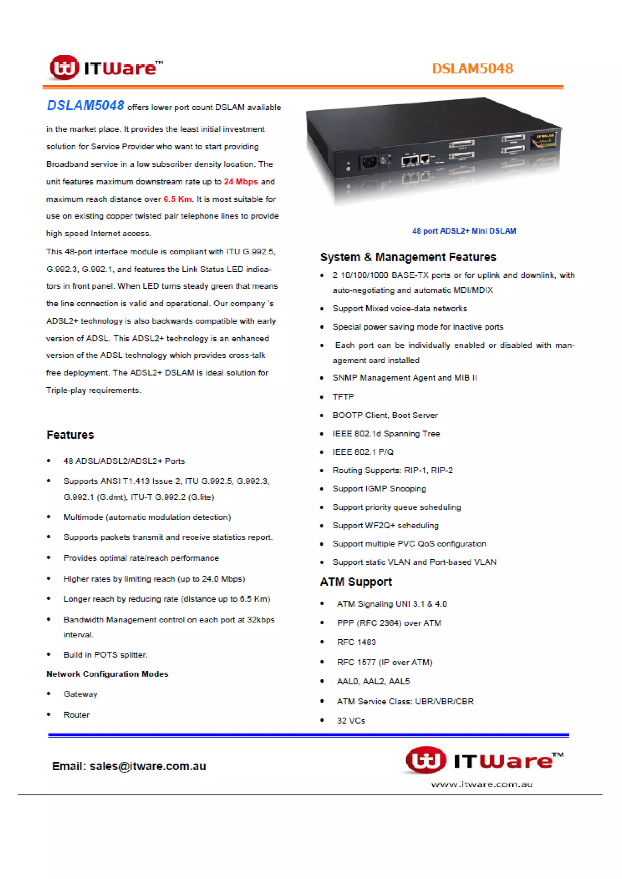 ip dslam-48-port | PDF