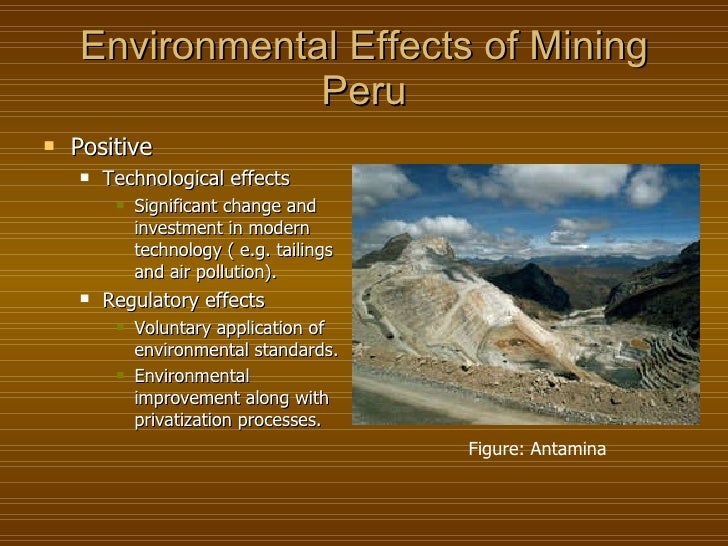Economic Instruments Mining Industry Peru