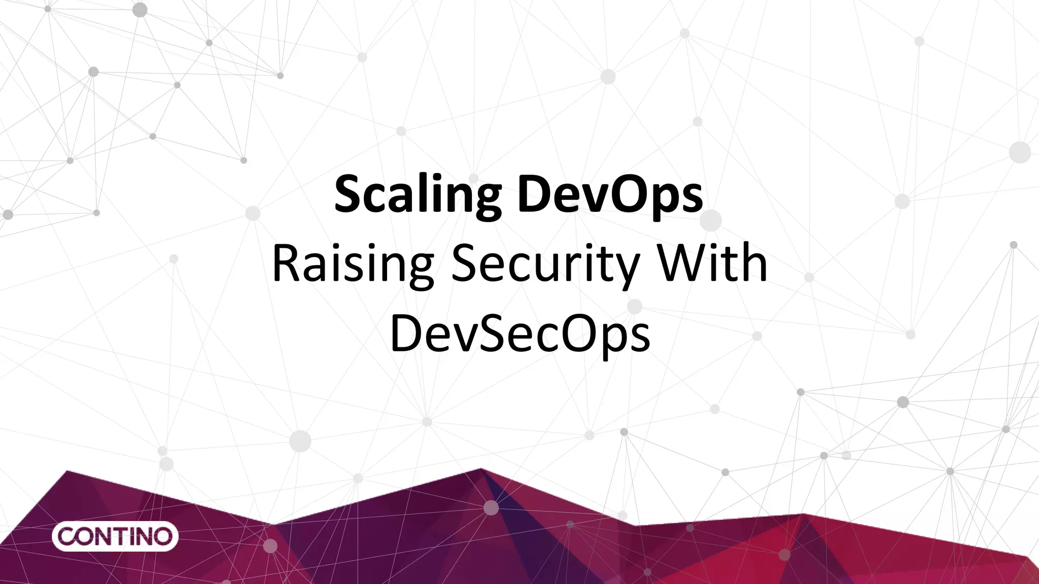 Scaling DevOps To The Enterprise | PDF