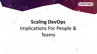 Scaling DevOps To The Enterprise | PDF
