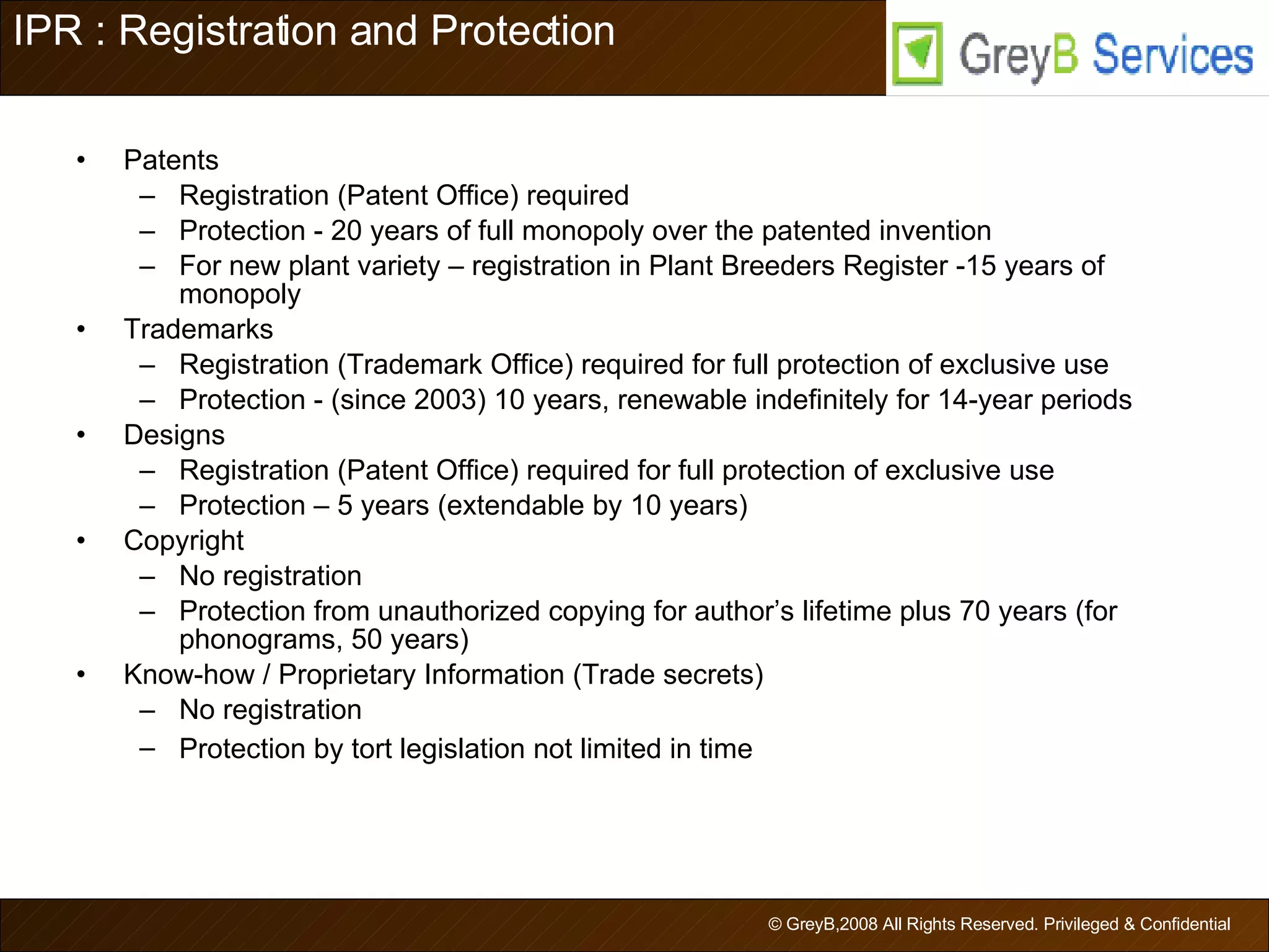 Protecting Intellectual Property | PPT