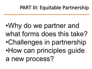 Equitable Partnerships and HRBA | PPTX
