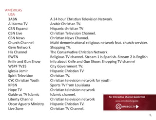 International Channel Line-up | PDF