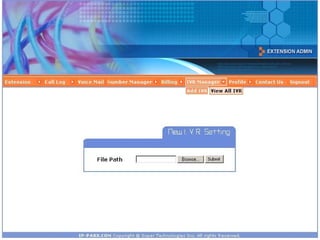 Ip pabx-presentation | PPS | Internet | Computing