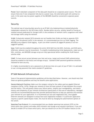 Ip san-best-practices-en | PDF | Computer Networking | Computing