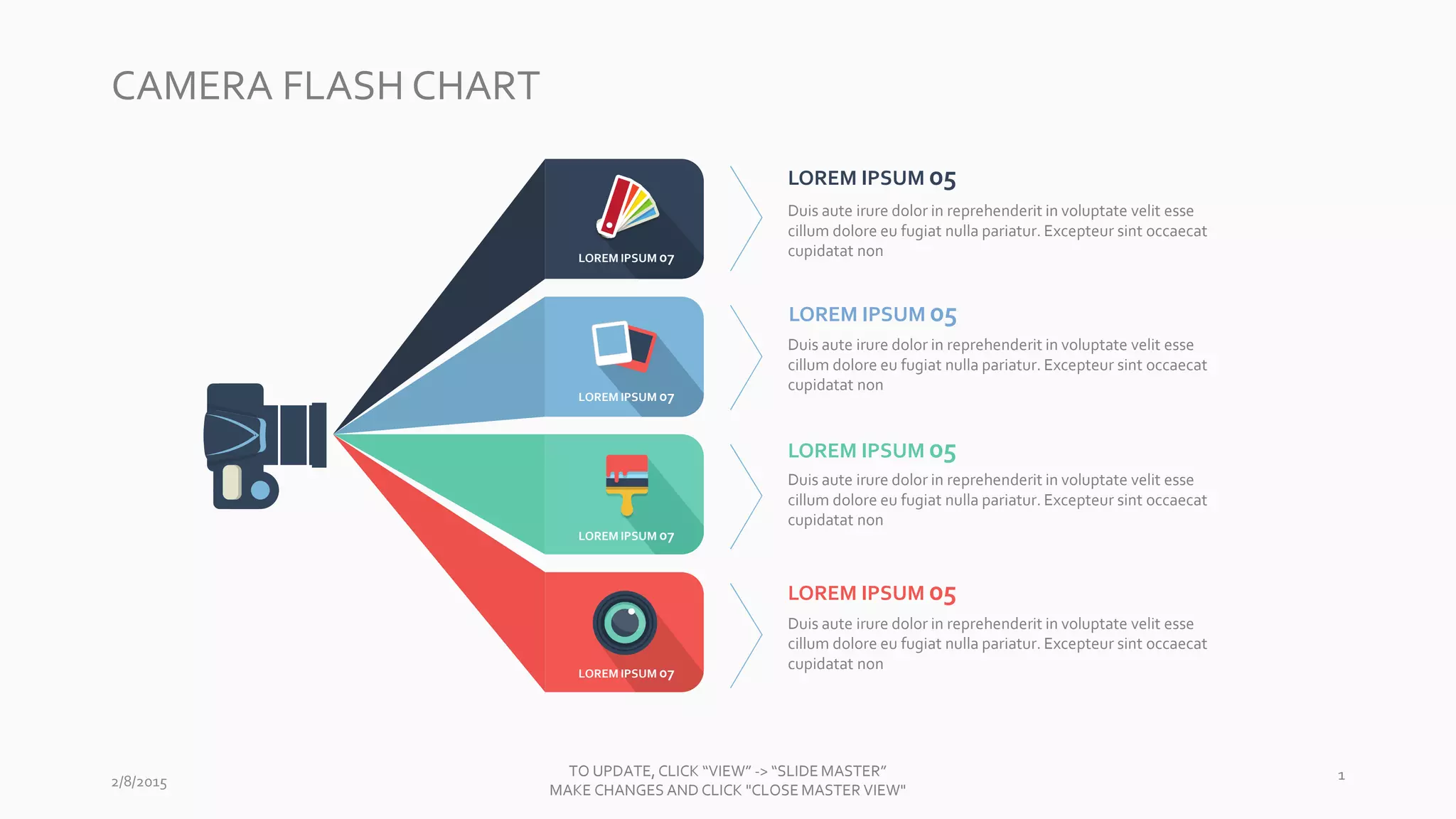 INKPPT.COM - Chart - Camera Flash Ribbons | PPT